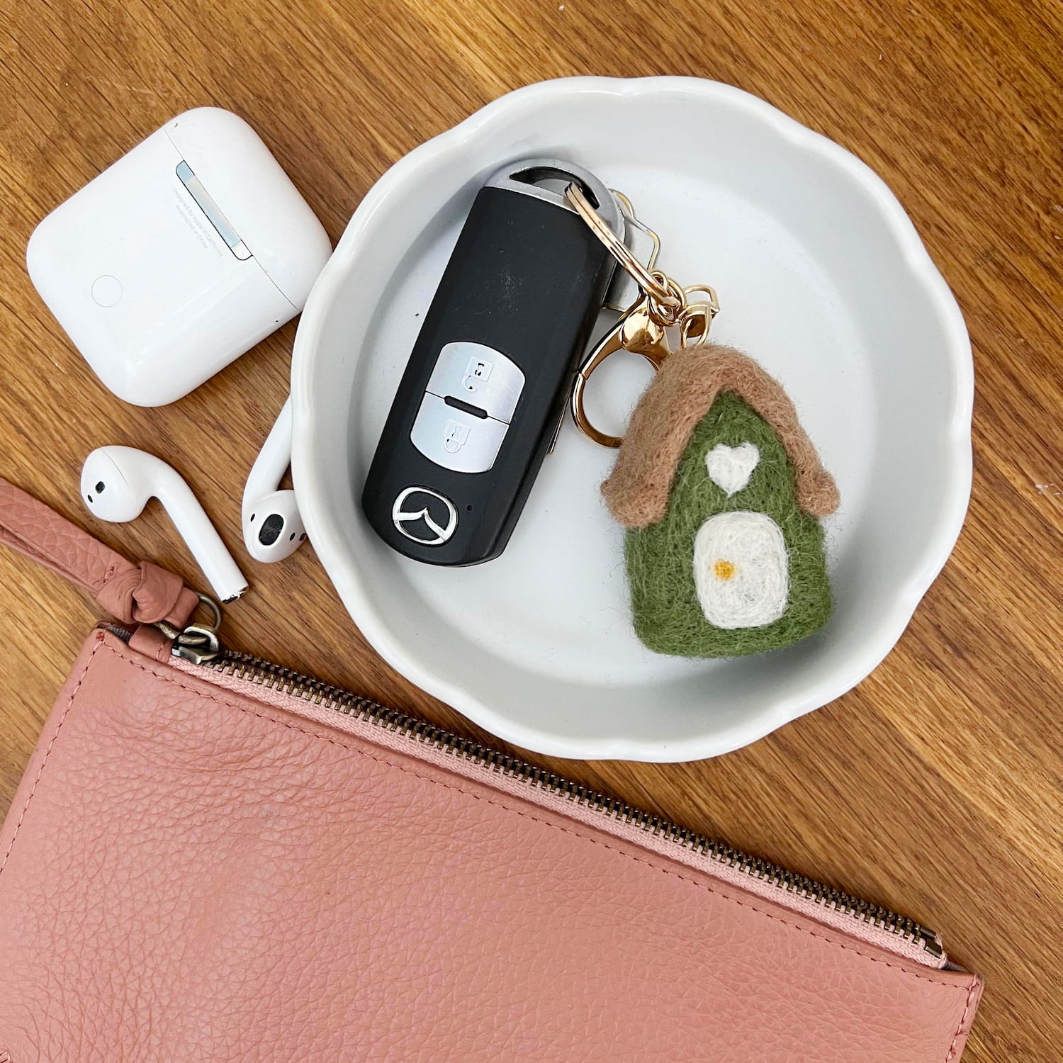 Felt Keychains – Handmade Gifts for Bags, Keys & More – Home Dweller