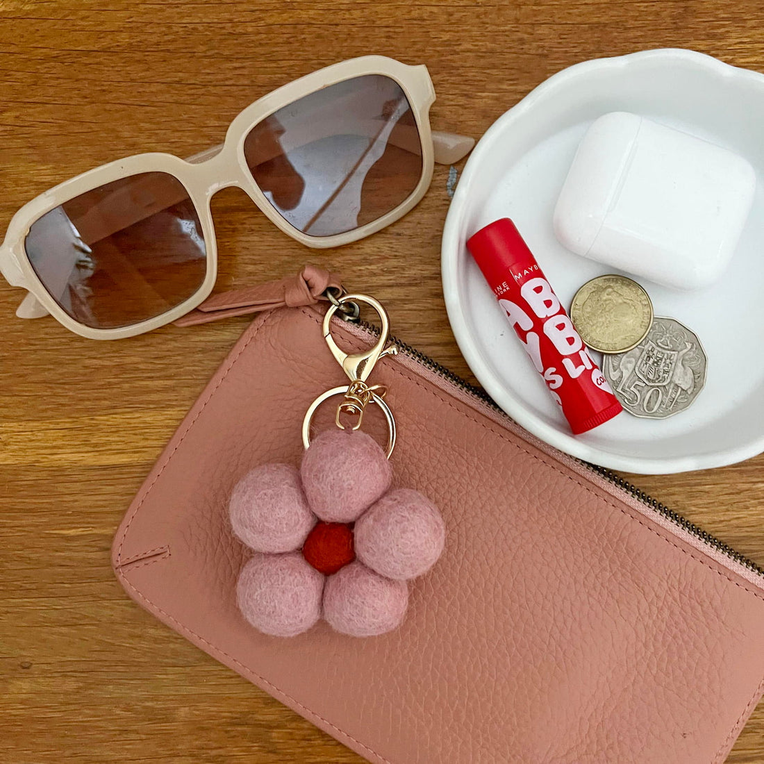 Felt Keychains – Handmade Gifts for Bags, Keys & More – Home Dweller