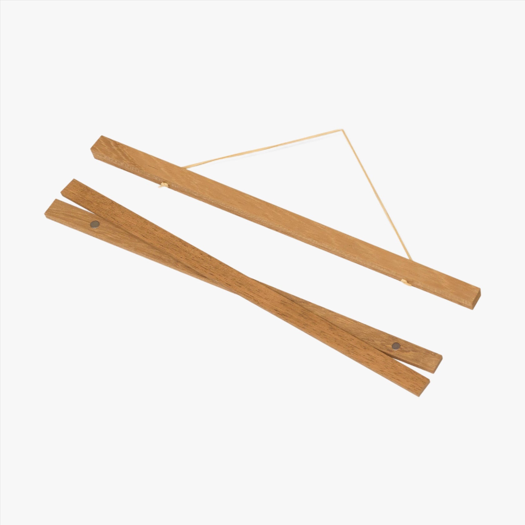 50cm Magnetic Print Hanger — Wooden Poster Frame | Home Dweller