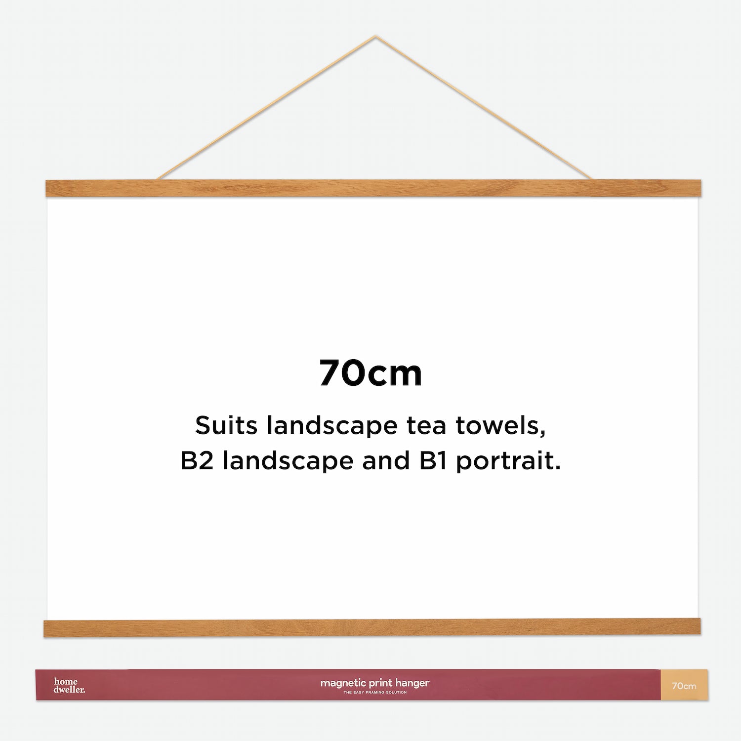 Magnetic Print Hangers | Wooden Poster Frames Australia | Home Dweller