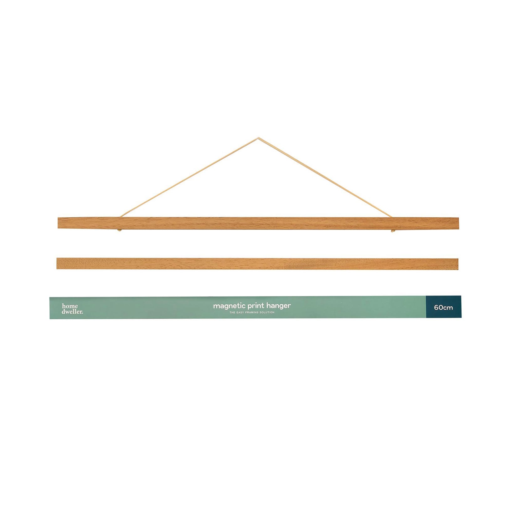 Magnetic Print Hanger 60cm — Wooden Poster Frame | Home Dweller